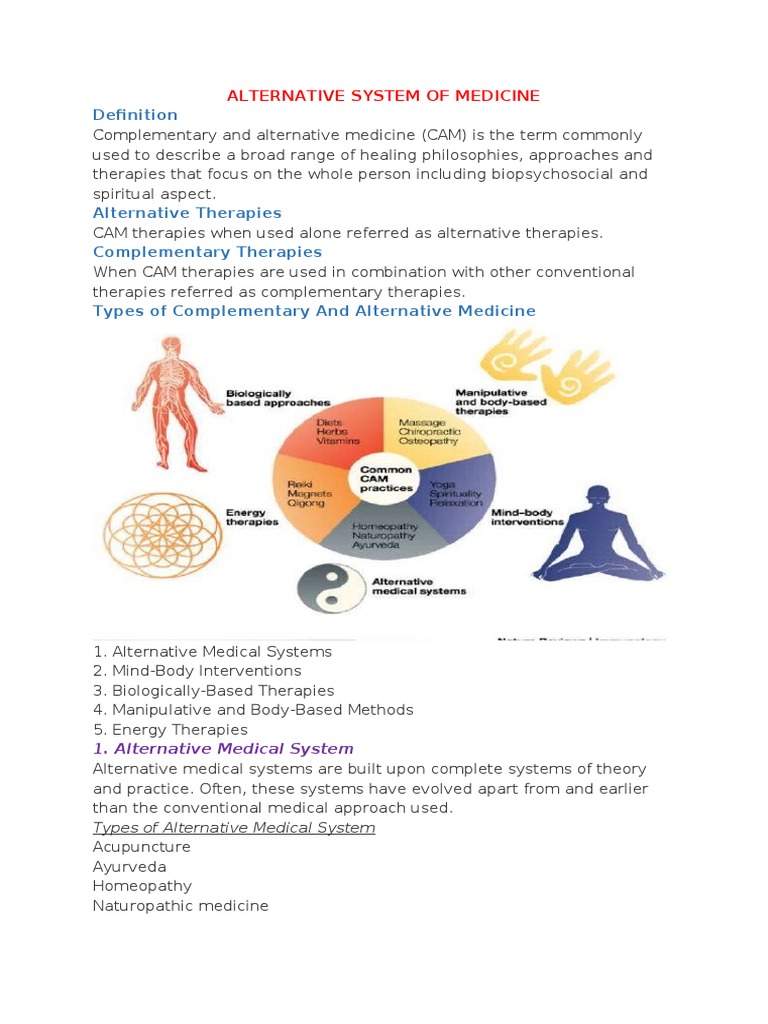 Alternative System of Medicine | PDF | Relaxation (Psychology ...