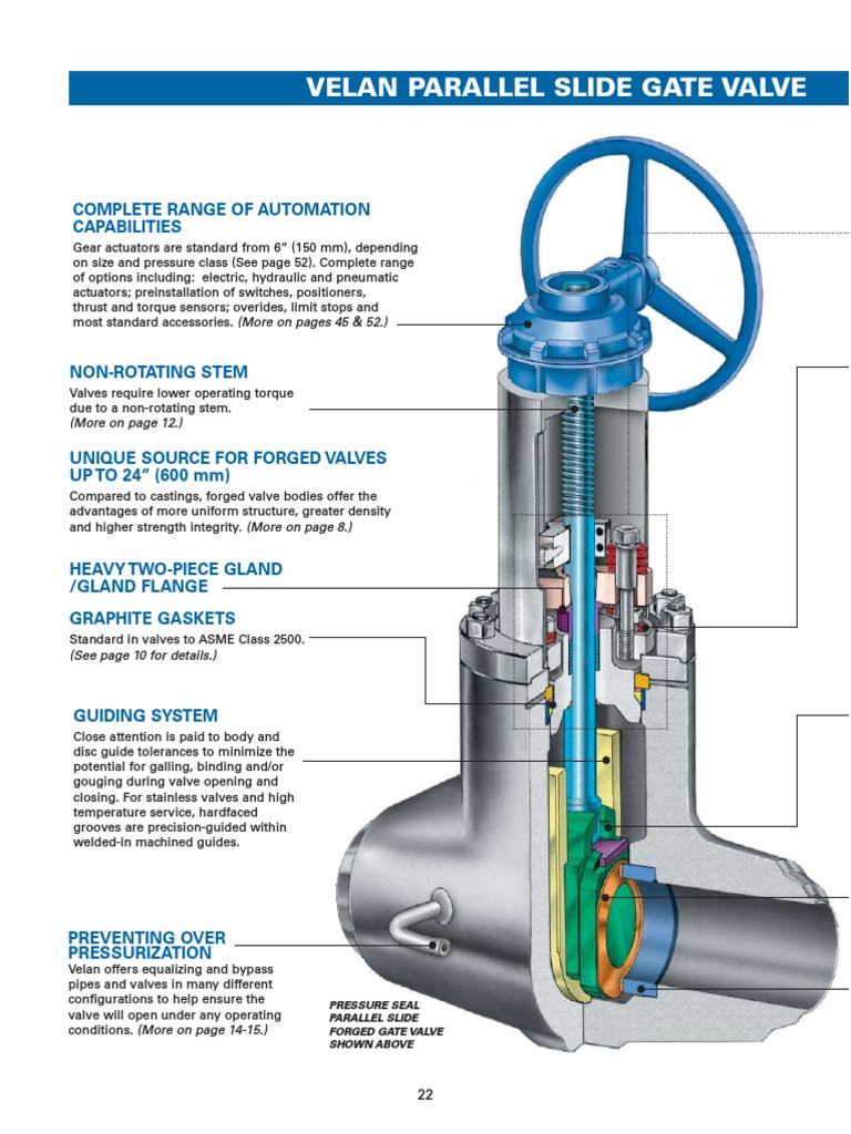 Velan Pressure Seal Valve Catalog | PDF | Valve | Steel