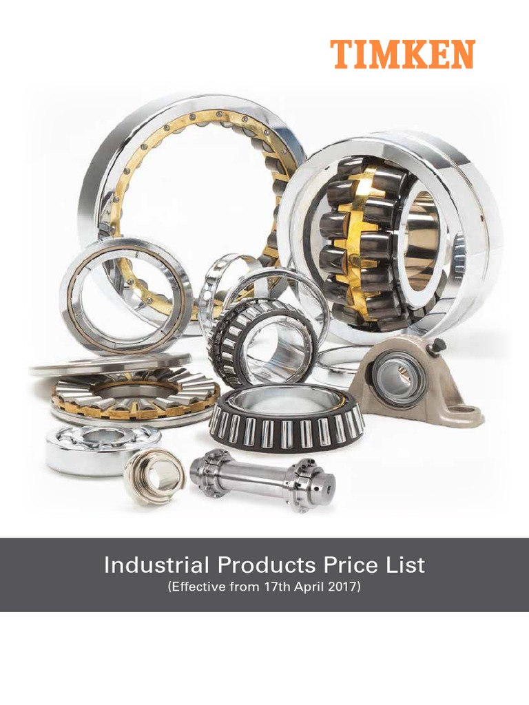 Timken Bearing PDF | PDF | Surface Science | Building Engineering