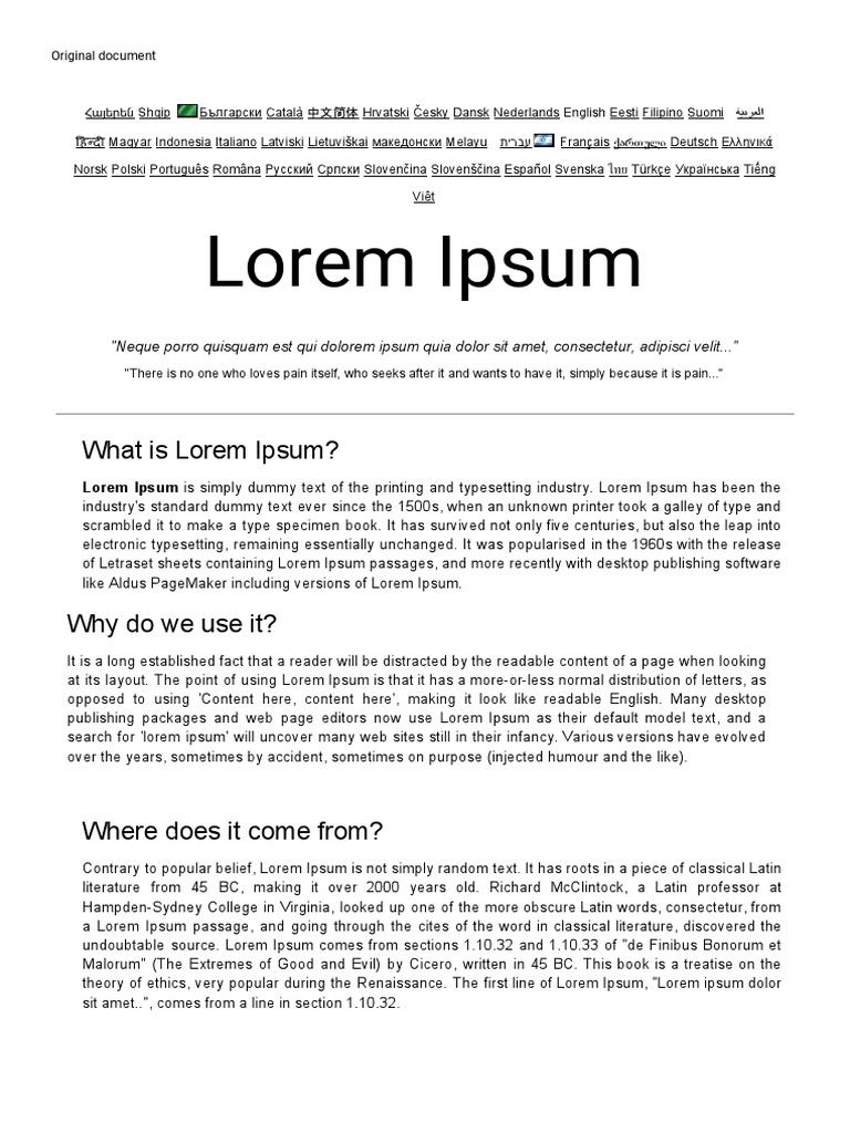 The Lorem | PDF