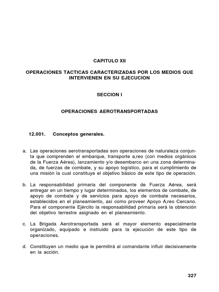 Cap12 PDF | PDF | Fuerzas aerotransportadas | Asalto aéreo