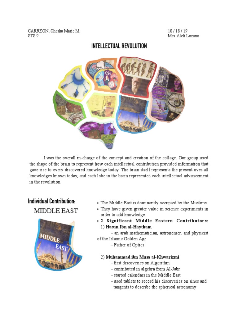 Intellectual Revolution: CARREON, Cheska Marie M. 10 / 18 / 19 Sts 9 ...