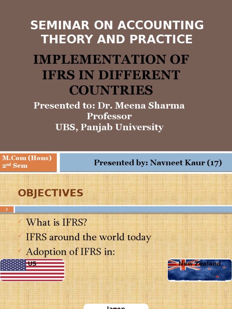 Implementation of Ifrs in Different Countries | PDF | Financial ...