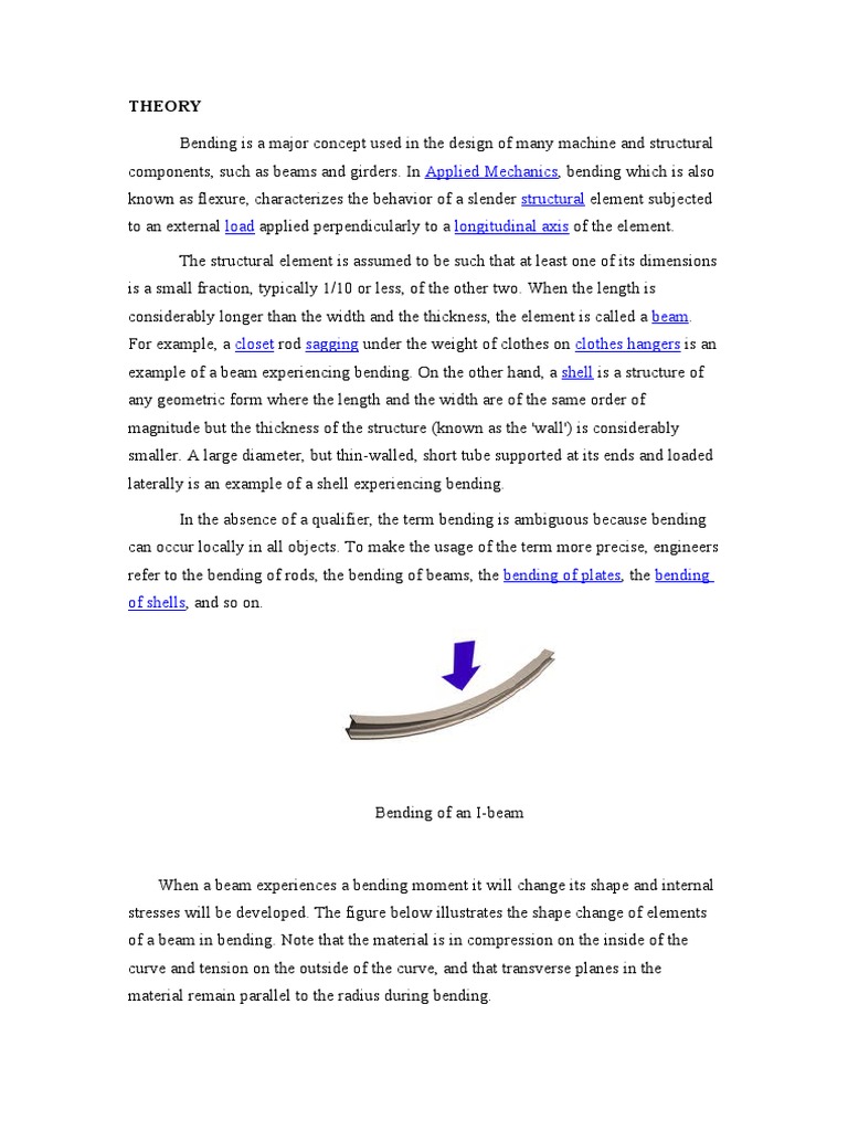 Strength Report 1 | PDF | Bending | Continuum Mechanics