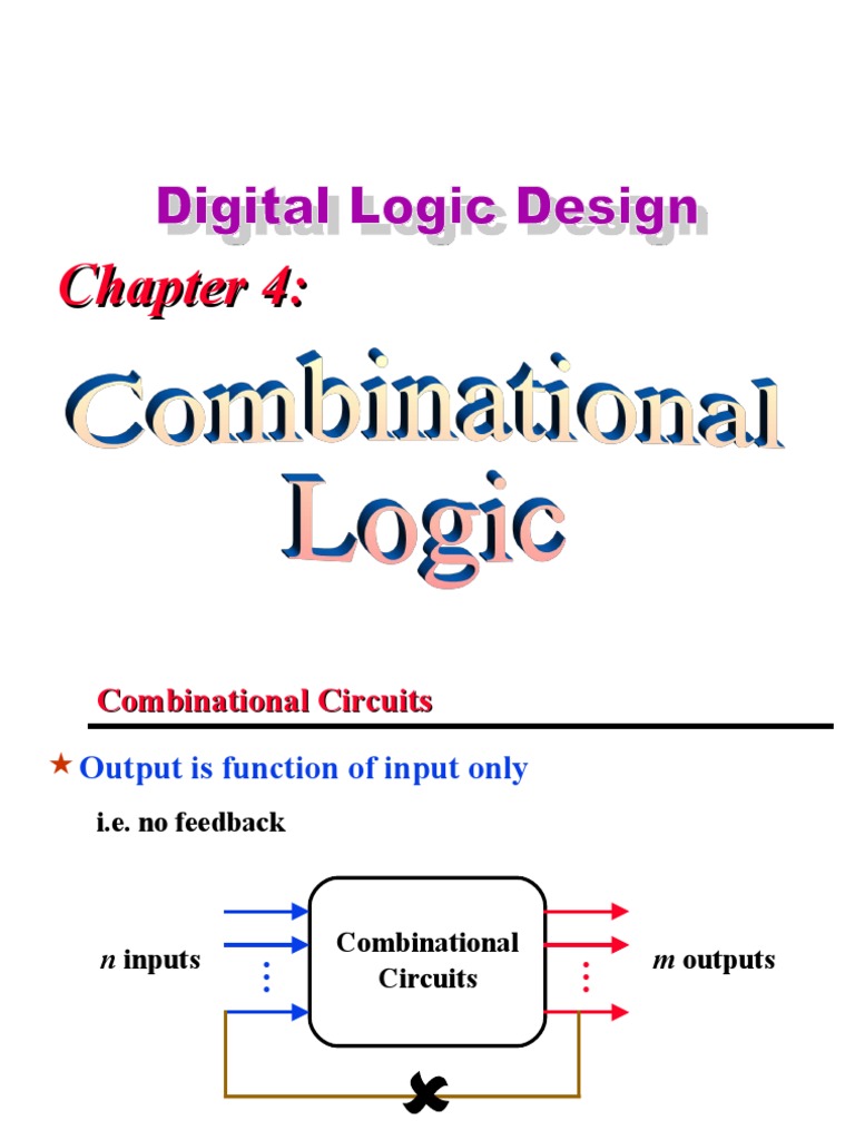 Understanding Combinational Circuits | PDF | Arithmetic | Teaching ...