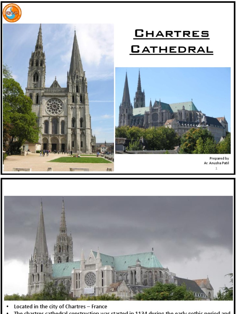 Chartres Cathedral PDF | PDF | Gothic Architecture | Christian Architecture