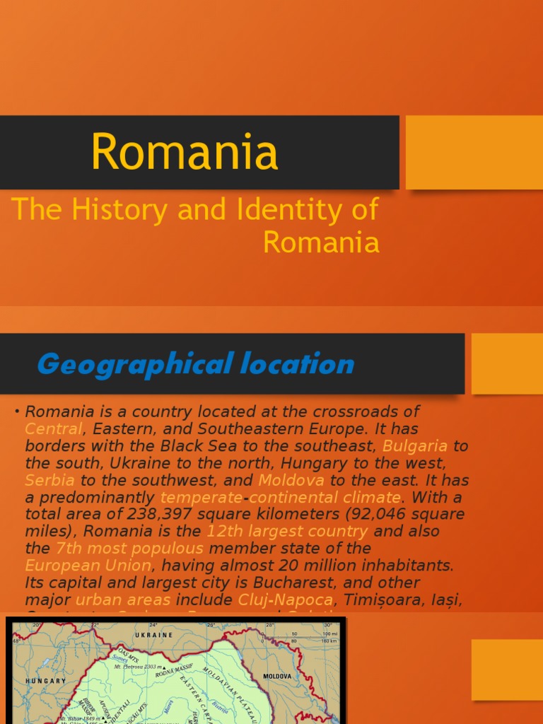 Romania: The History and Identity of Romania | PDF | Romania | Europe ...