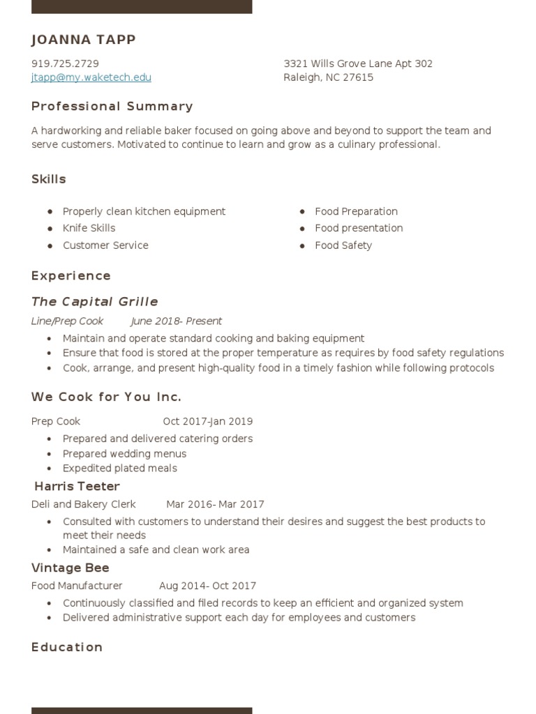 Joanna Tapp Resume Final | PDF