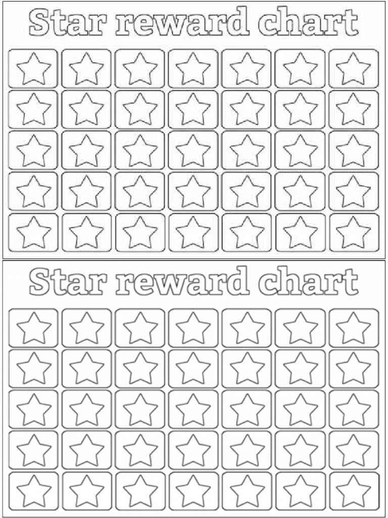 Sticker Reward Chart | PDF