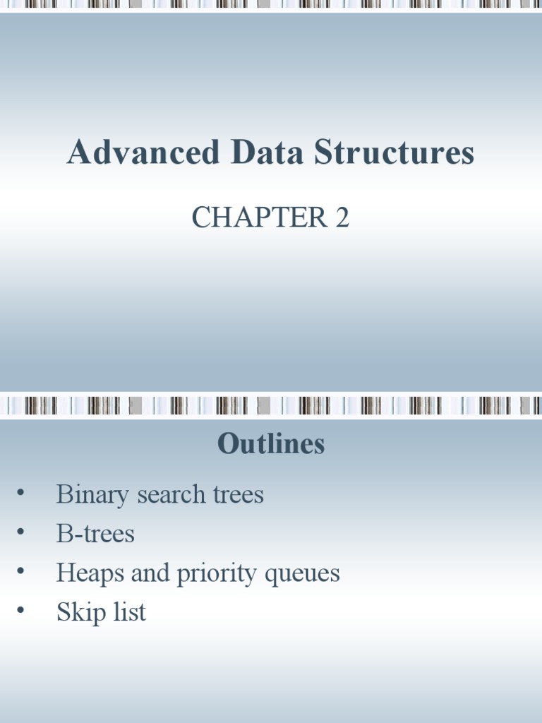 2 AdvancedDataStructures | PDF | Theoretical Computer Science | Algorithms And Data Structures