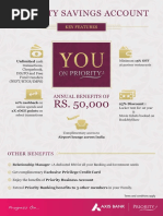 Priority Savings Account | PDF | Banks | Credit Card