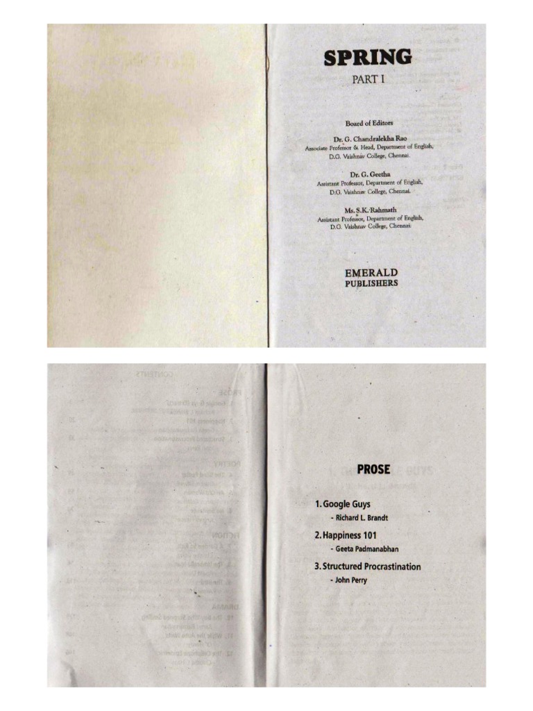 The Spring PDF | PDF