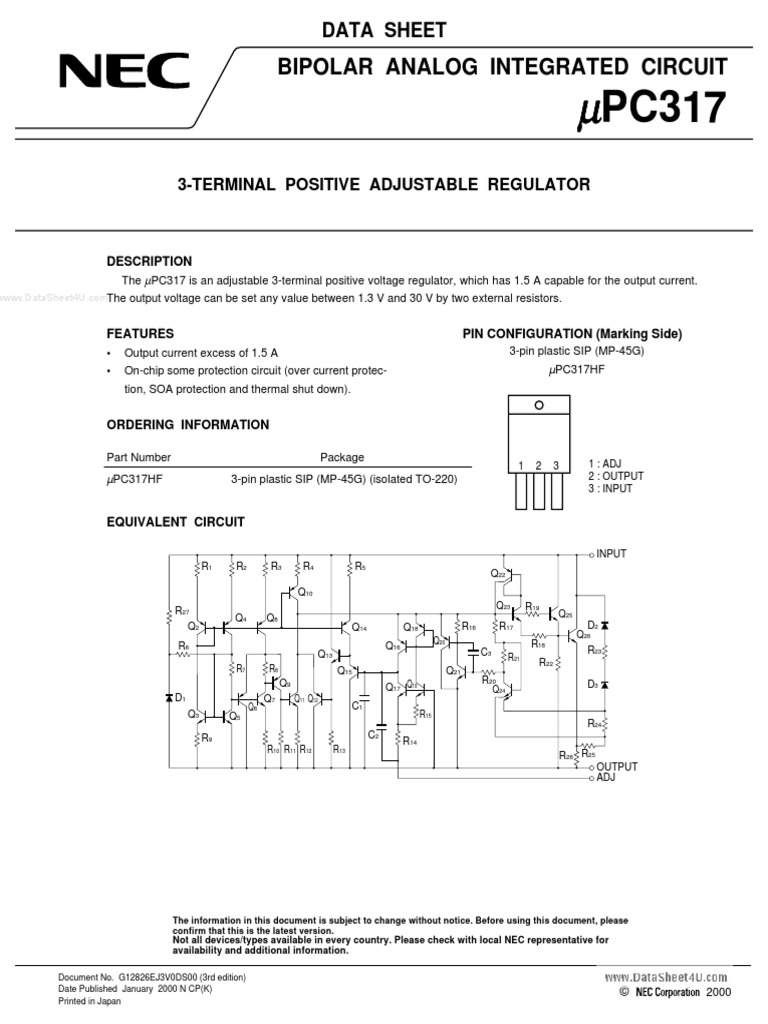 C317 Nec | PDF | Application Software | Soldering