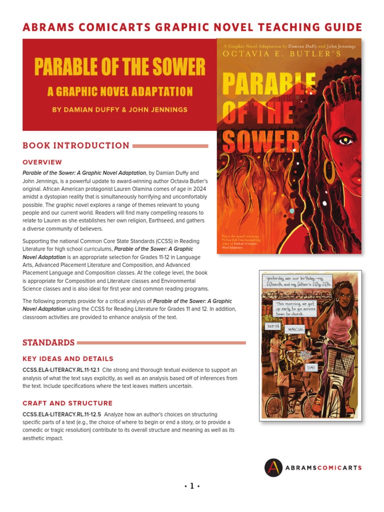 Parable Of The Sower: A Graphic Novel Adaptation (Hugo, 03/14/2024