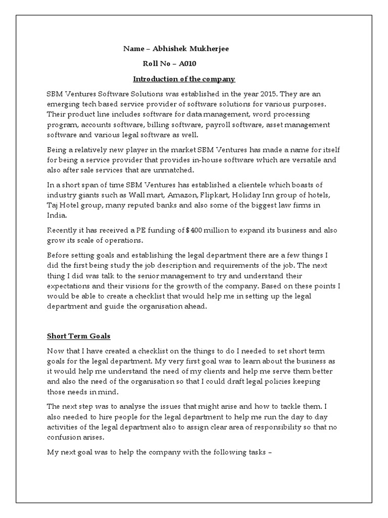 Roll No - A010 | PDF | Intellectual Property | Regulatory Compliance