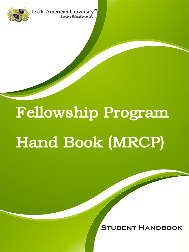 Hand Book - MRCP | PDF | Thesis | Medical Education