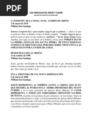 Josué Caleb Y Hojas De Actividades La Serie De Josué: Cruce Del