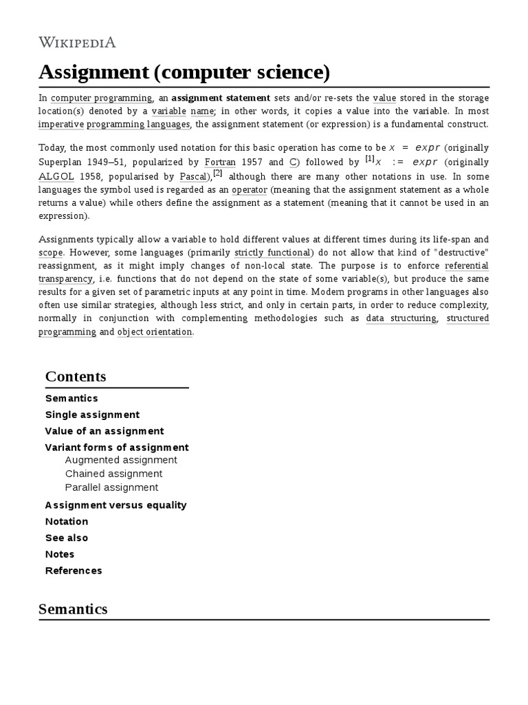 Assignment (Computer Science) | PDF | Information Technology Management | Computing