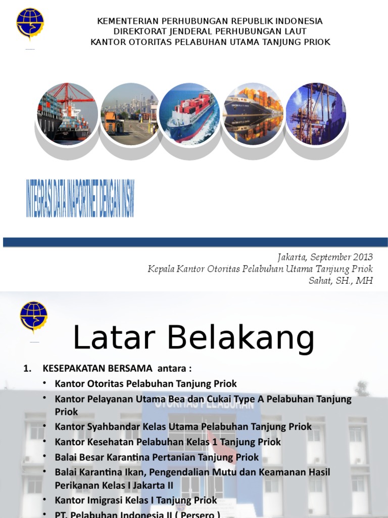 Integrasi Insw Dan Inaportnet | PDF