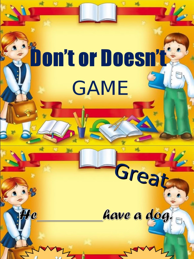 Dont Or Doesnt Activities Promoting Classroom Dynamics Group Form