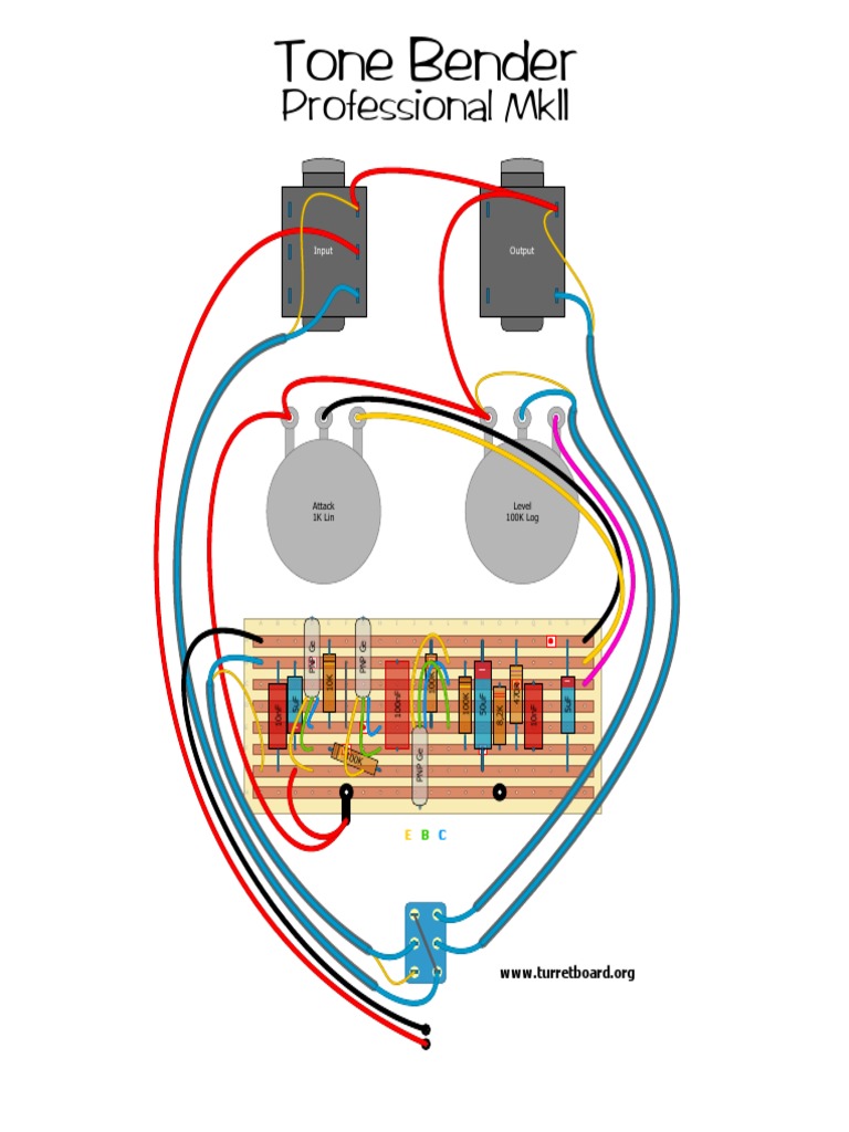 Tone Bender MkII Schematic Layout | PDF