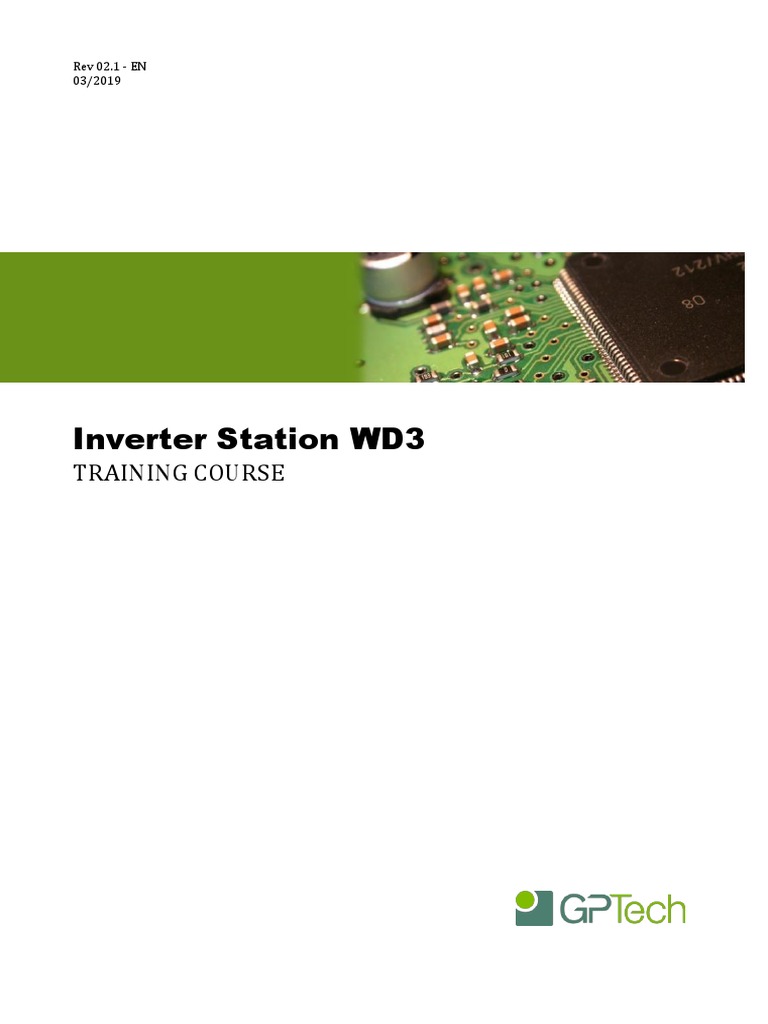 Curso WD3 - Rev02.1 PDF | PDF | Power Inverter | Power Supply