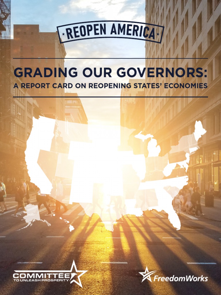 Governors Report Card Updated | PDF | The United States | Business