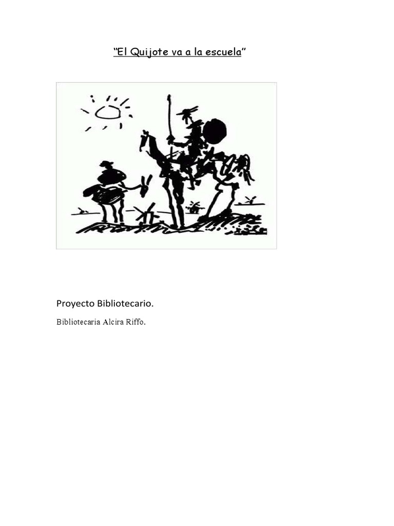 Proyecto Lectura Clásicos en Escuela | PDF | Don Quijote | Novelas