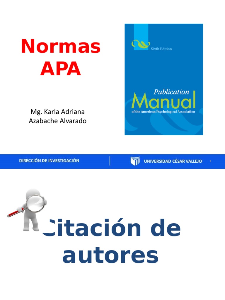 Anexo Normas APA MIC | PDF | Estilo apa | Ciencias del comportamiento