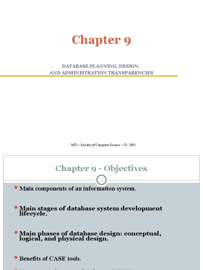 Chap DBMS Database Planning | PDF | Databases | Conceptual Model