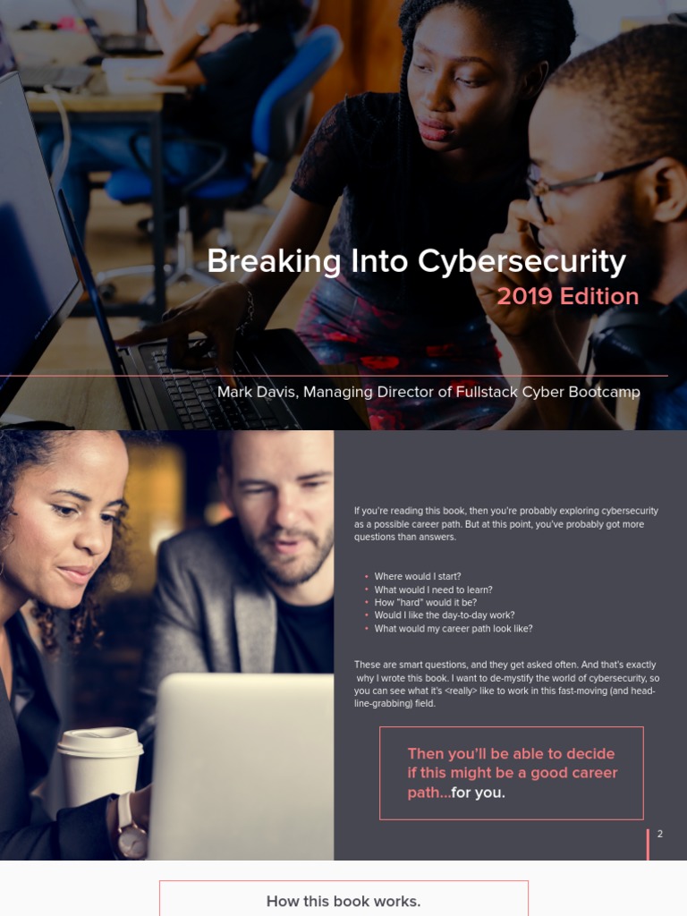 Breaking Into Cybersecurity PDF | PDF | Computer Security | Security