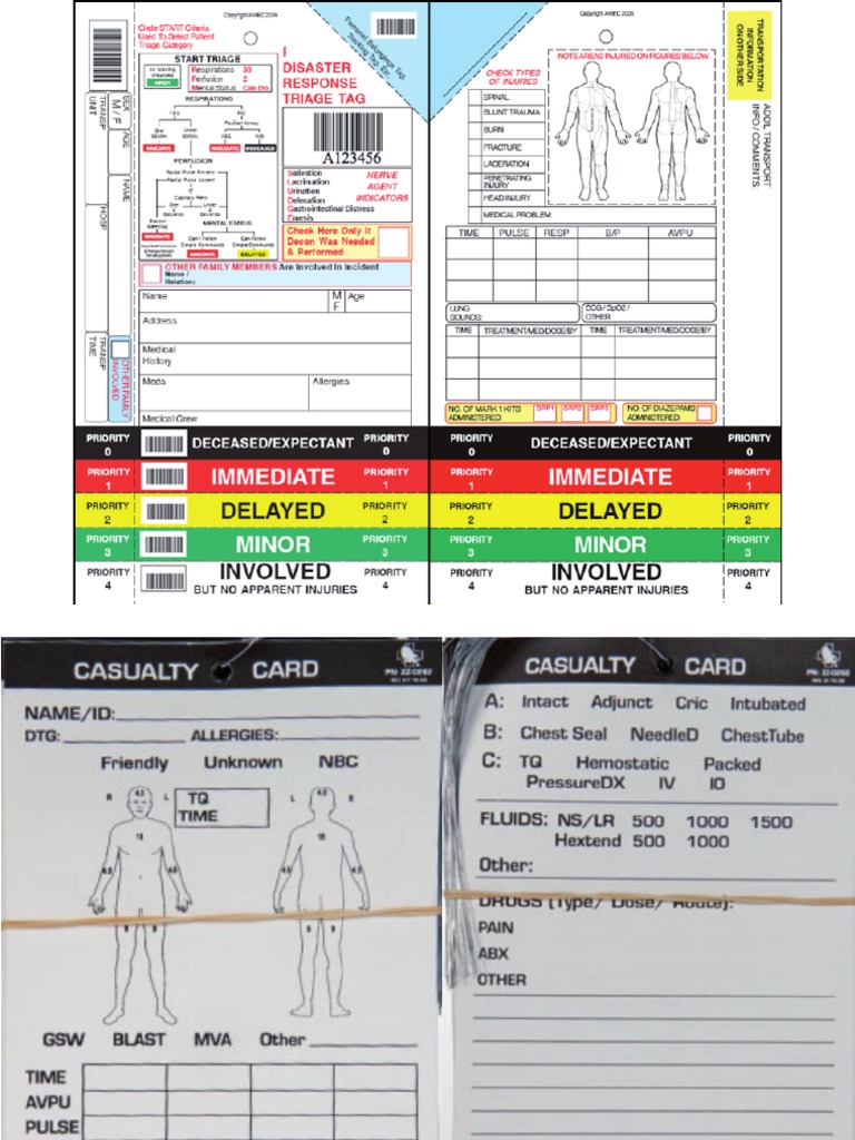 Casualty Cards | PDF | Spinal Cord Injury | First Aid