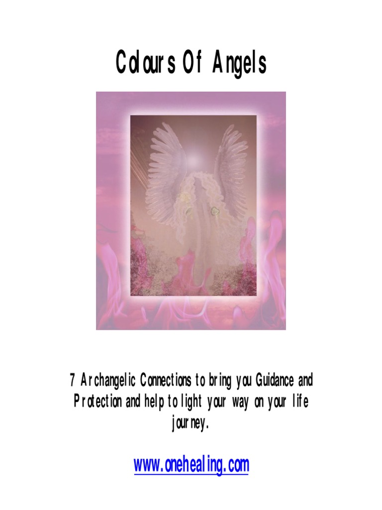 Colours Angels | PDF | Archangel | Angel