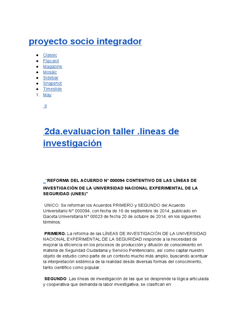 Proyecto Socio Integrador 3 | PDF | Política