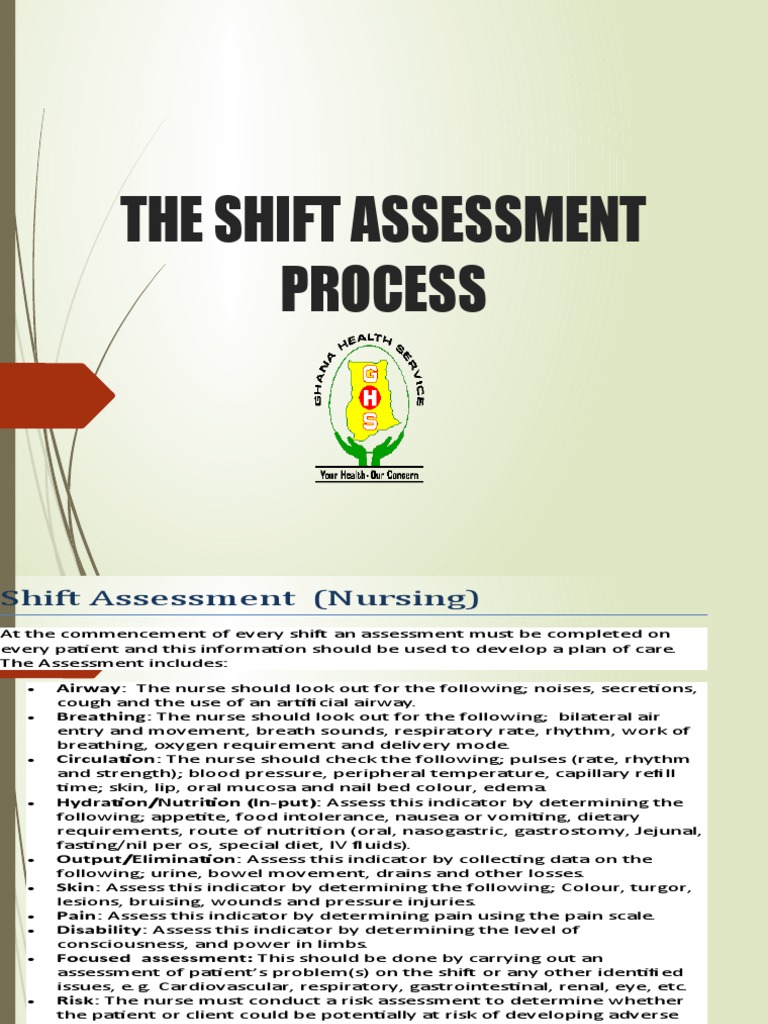 Nursing Shift Assessment Guidelines | PDF | Midwifery | Breastfeeding