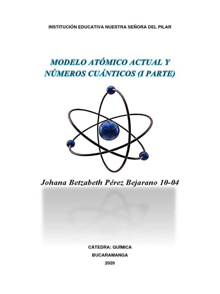 Modelo Mecánico Cuantico | PDF | Mecánica cuántica | Orbital atómico