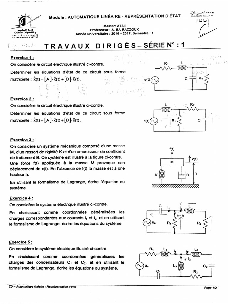 TD N1 | PDF