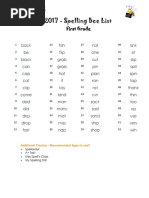 7th Grade Spelling Words LIst | PDF