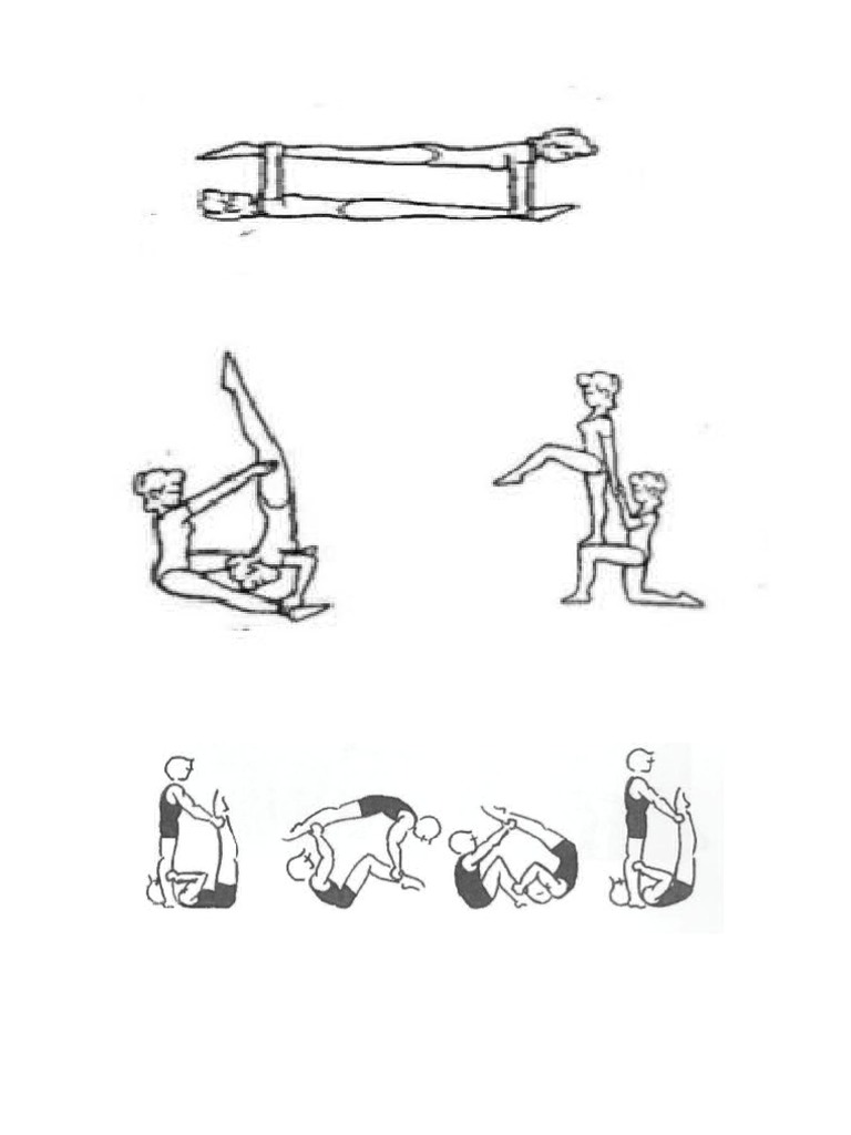 Ginástica Acrobática - Figuras | PDF