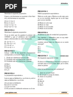 RM-Ejercicios de Practica TEMA 03-LOGICA PROPOSICIONAL | PDF | Proposición | Formalismo (deductivo)