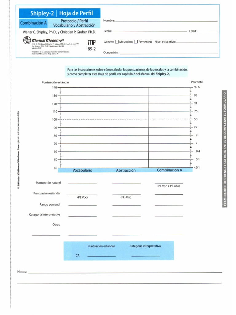 Protocolo-Shipley-2 Completo PDF | PDF