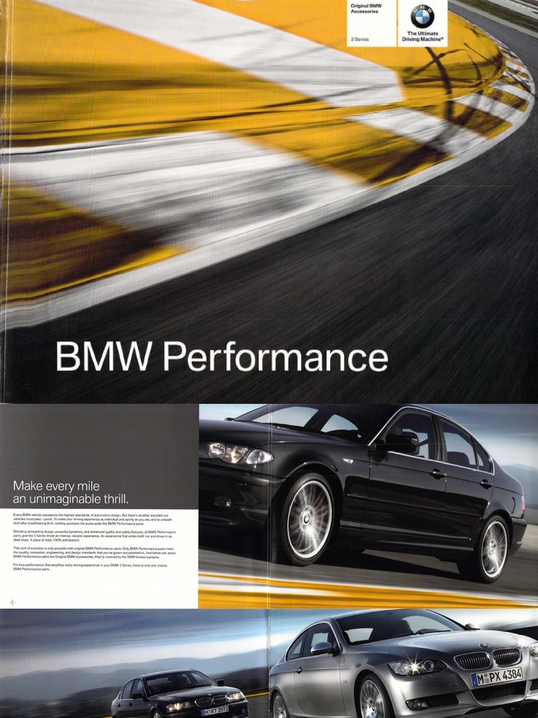 BMW Performance Accessories BMW E46 | PDF