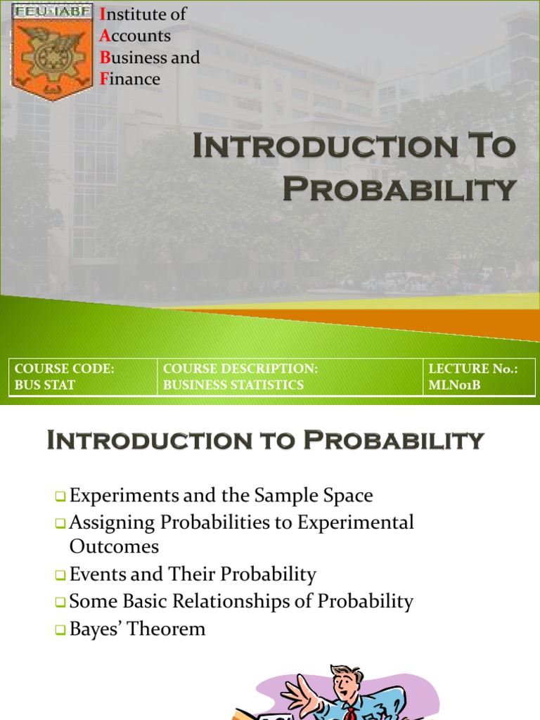 Course Code: Bus Stat Course Description: Business Statistics Lecture ...