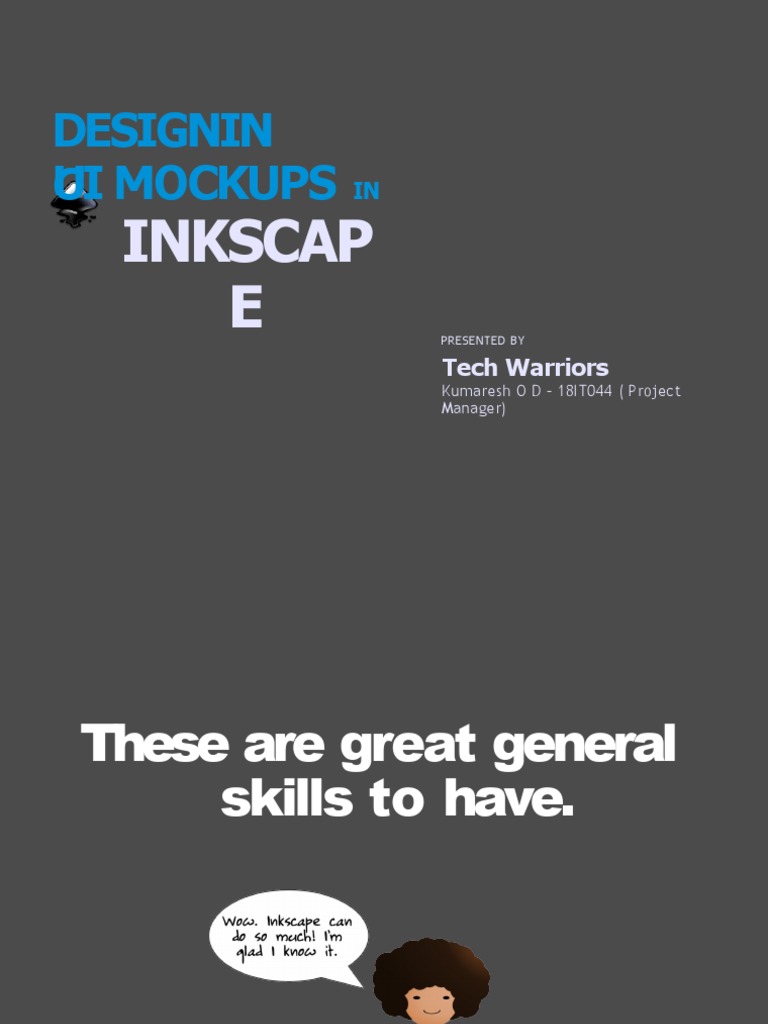 UI Design Using Inkscape | PDF | Computing | Software