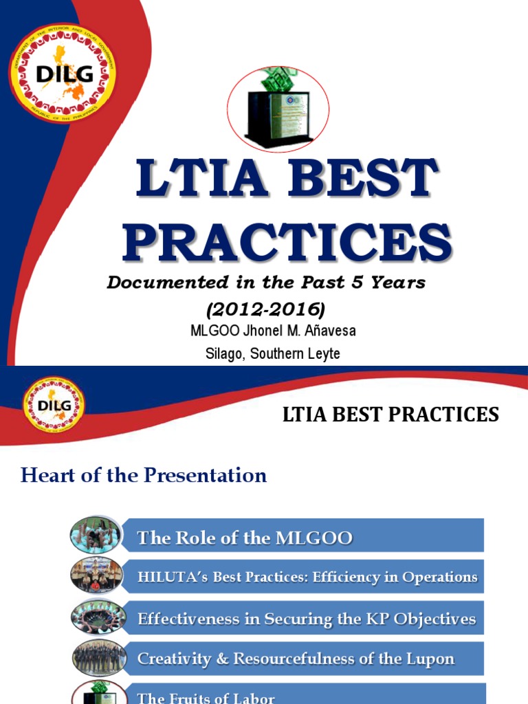 Best Practices in KP PDF | PDF | Mediation | Business