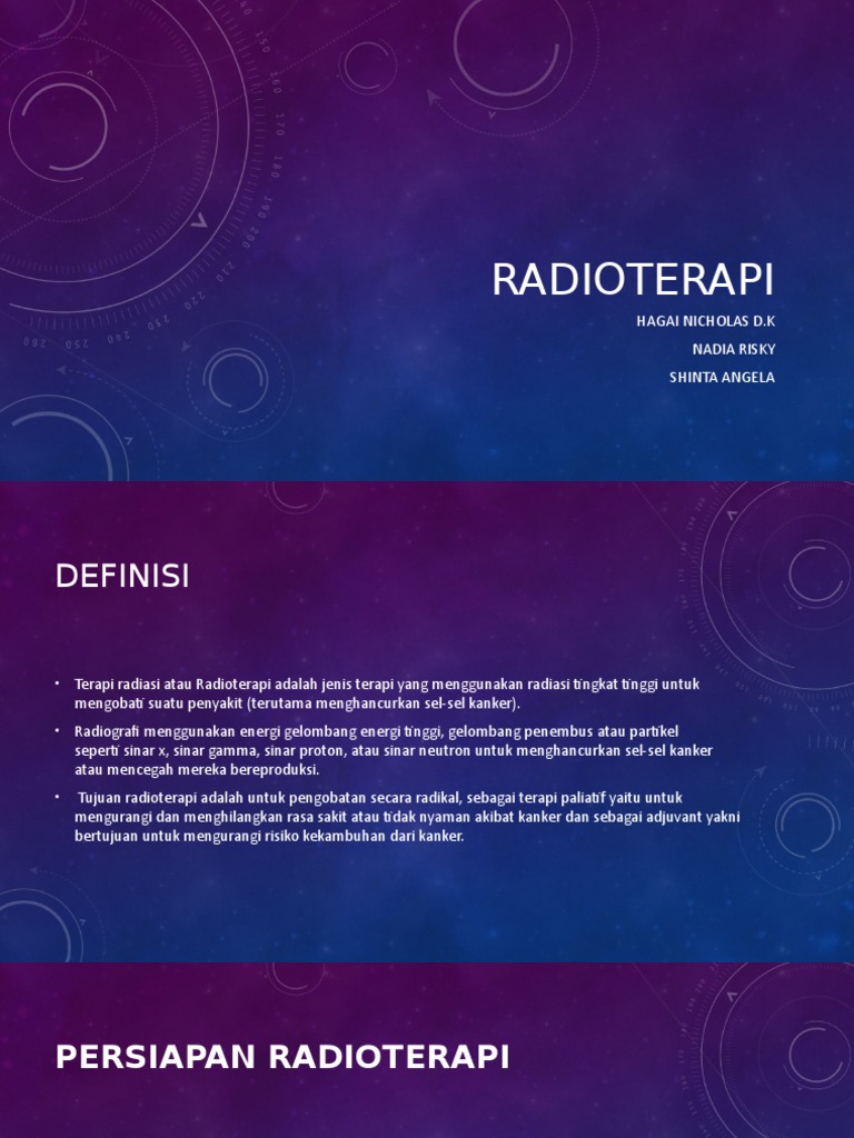 Radioterapi | PDF
