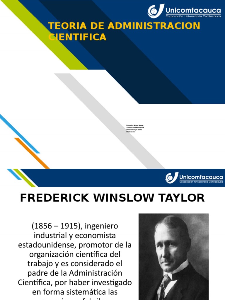 Administracion Cientifica | PDF