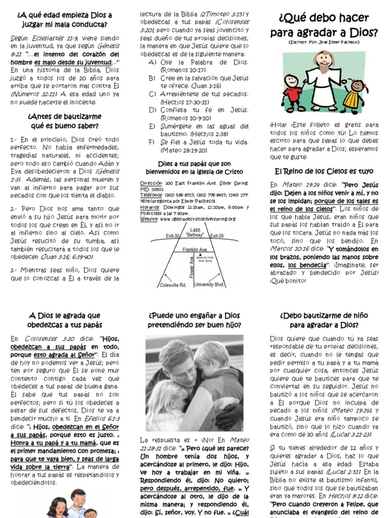 Que Debo Hacer para Agradar A Dios | PDF | Religiones mediterráneas antiguas | Jesús