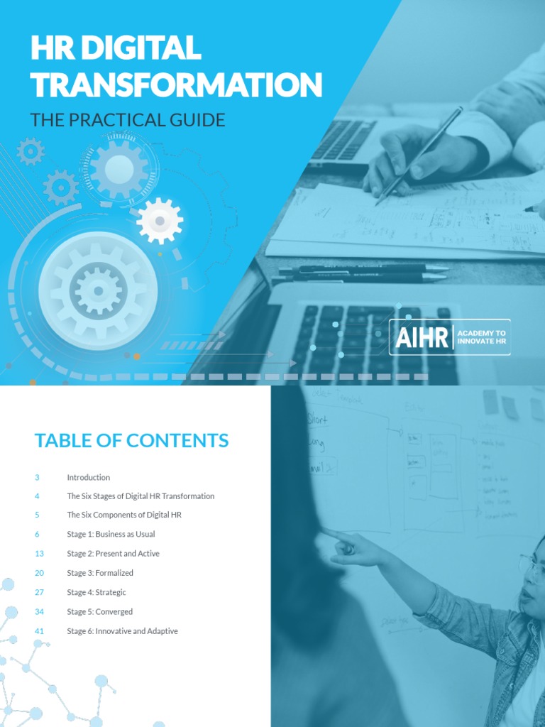 HR Digital Transformation Guide AIHR | PDF | Analytics | Innovation