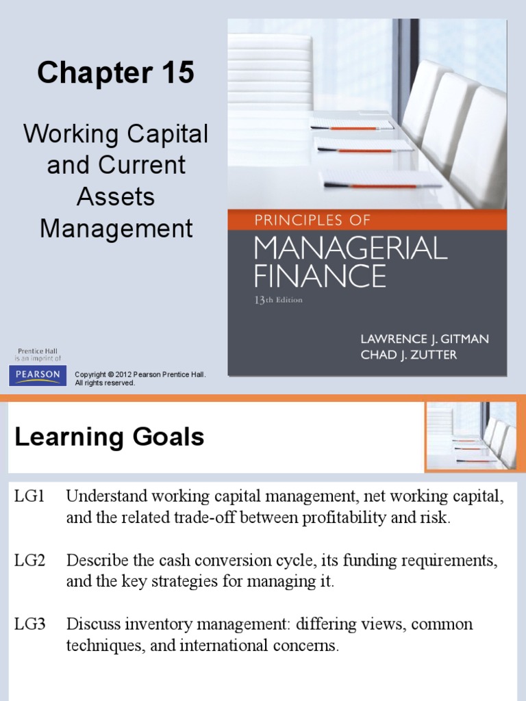 Working Capital Management | PDF | Working Capital | Float (Money Supply)